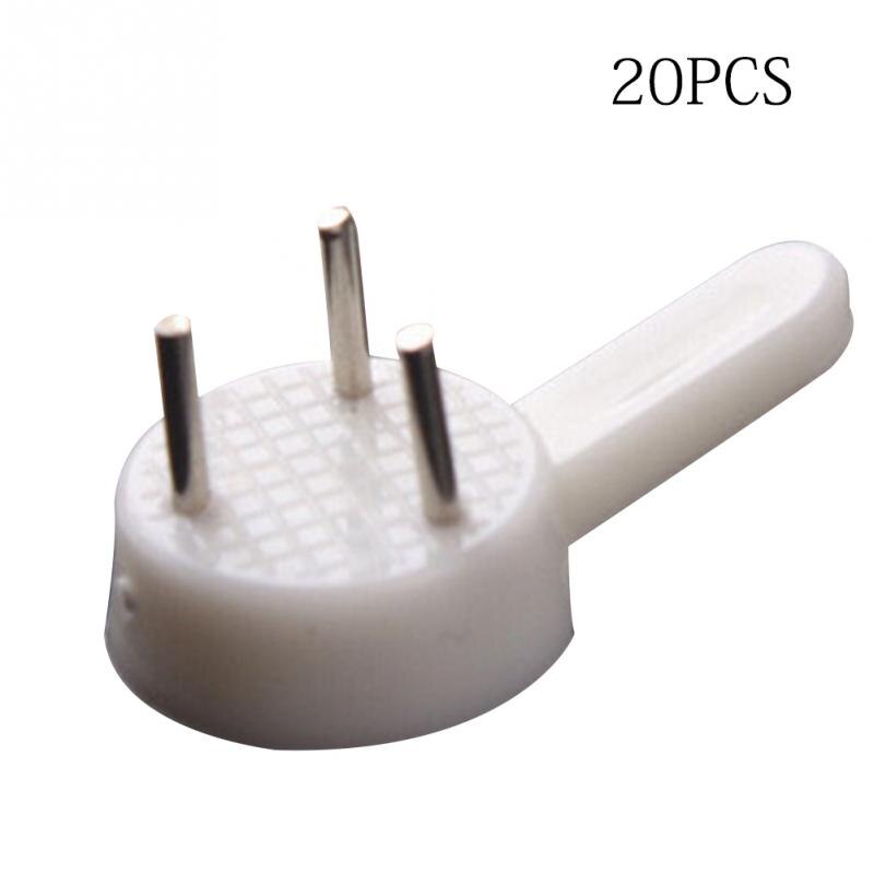 20Pcs Wit Schilderen Fotolijst Haak Plastic Onzich... – Grandado