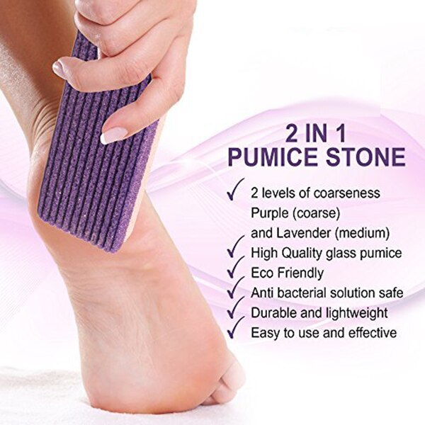 Pumice 2 In 1 Pumice Stone For Feet, Hands And Bod... – Grandado