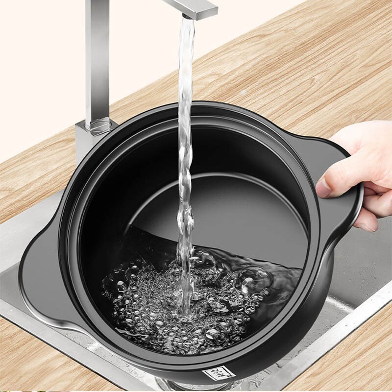 Casserole Stew Pan with Cover Ceramic Cookware 1.6... – Vicedeal