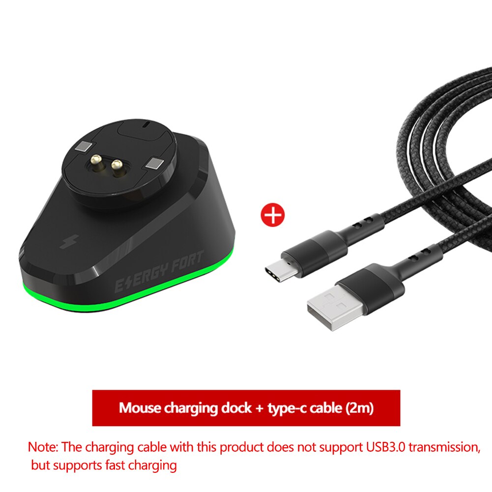 Wireless Mouse Charging Dock with RGB Breathing Li... – Grandado