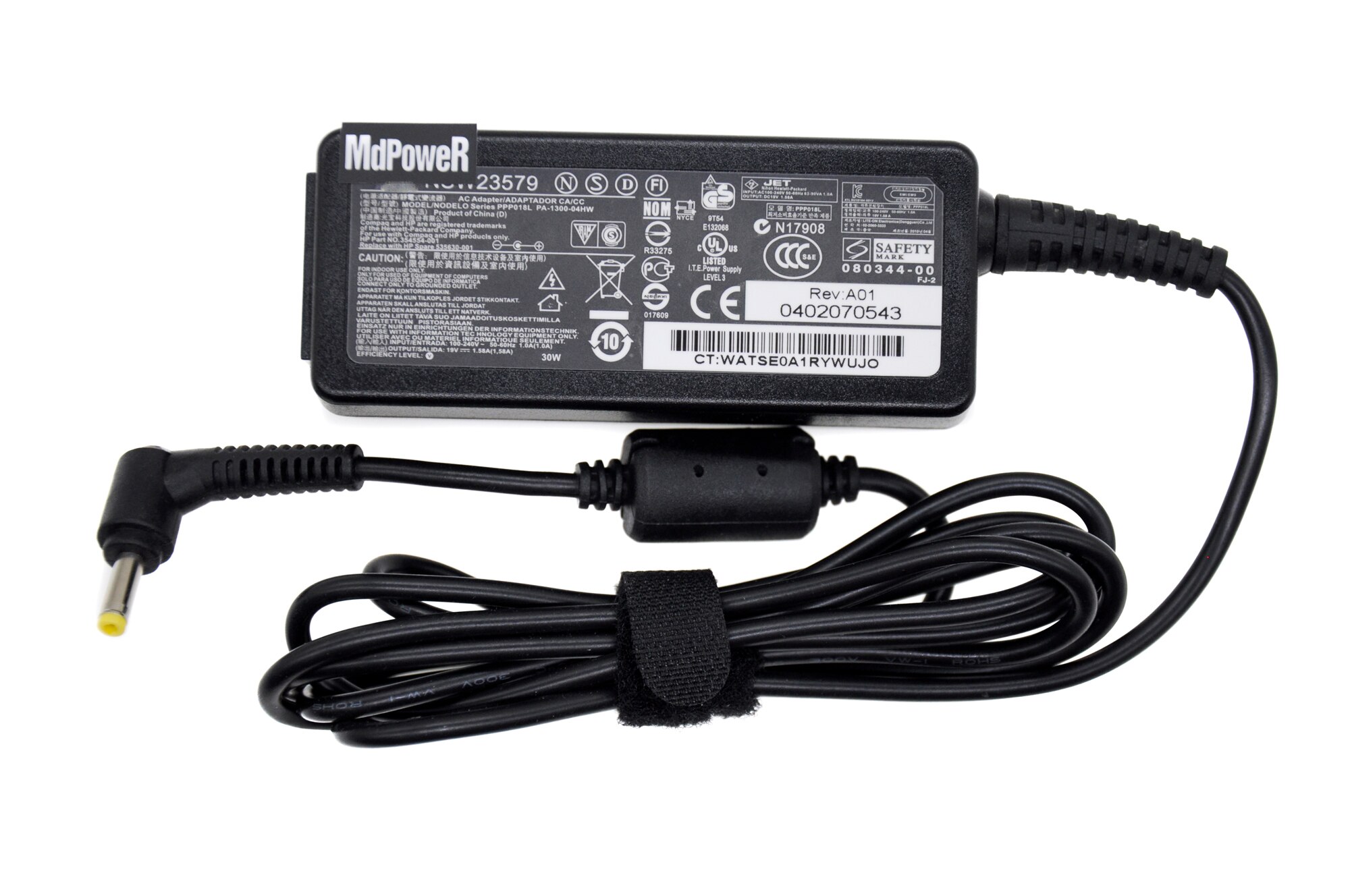 Original 19V 1.58A 30W 4.0x1.7mm AC adapter laptop... – Grandado