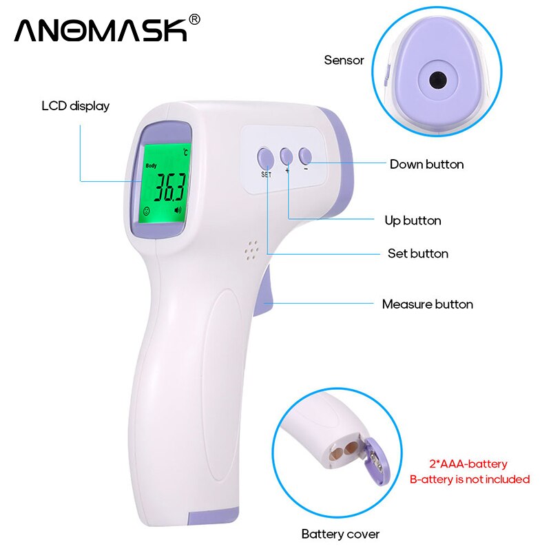 Batterij Type Bloed Zuurstof SPO2 Pr Hartslag Monitoring Oximeter, non ...