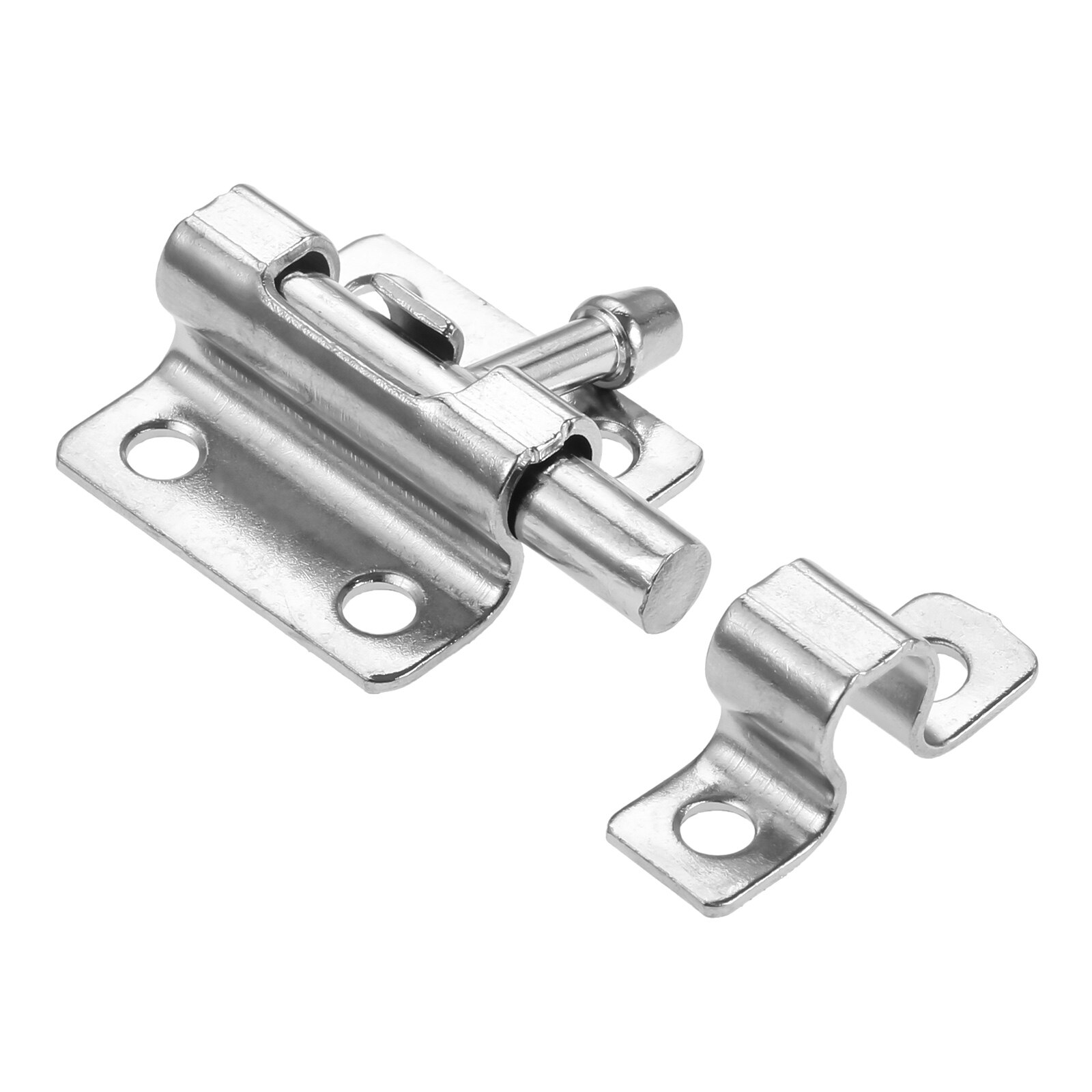 1PC Solid Sliding Bolt Latch Hasp Staple Gate Safe... – Grandado