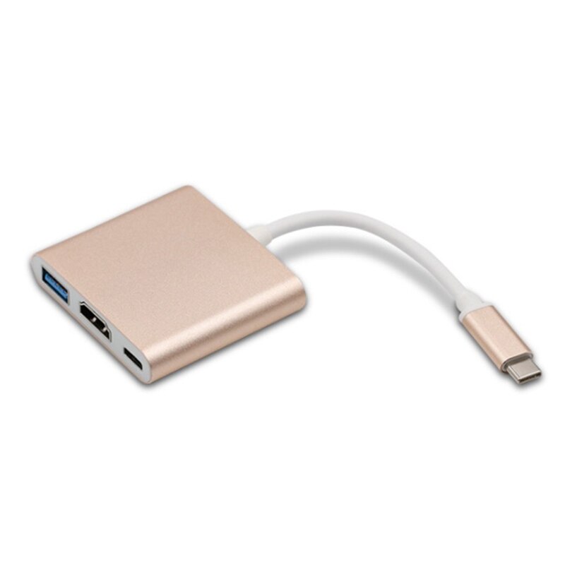 Usb 3.1 Type-C Hub Adapter 3 In 1 Adapter Hdmi Com... – Vicedeal