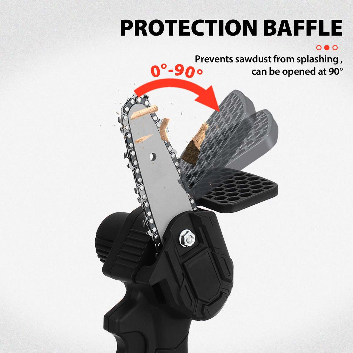 3000W 88VF 4 Inch Mini Electric Saw Chainsaw Garde... – Vicedeal