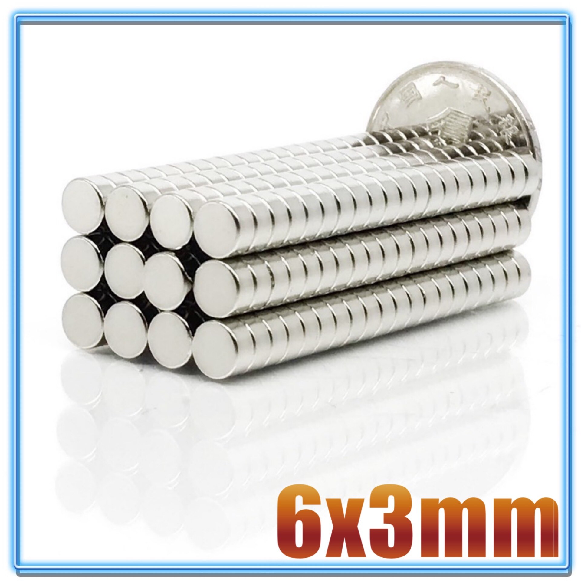 200Pcs Mini Small N35 Round Magnet 6*1 6x1.5 6x2 6... – Grandado