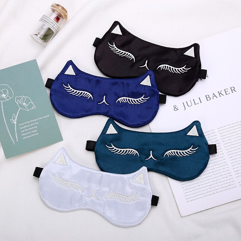 Pure Zijde Double-Side Licht Shading Slaapmasker V... – Vicedeal