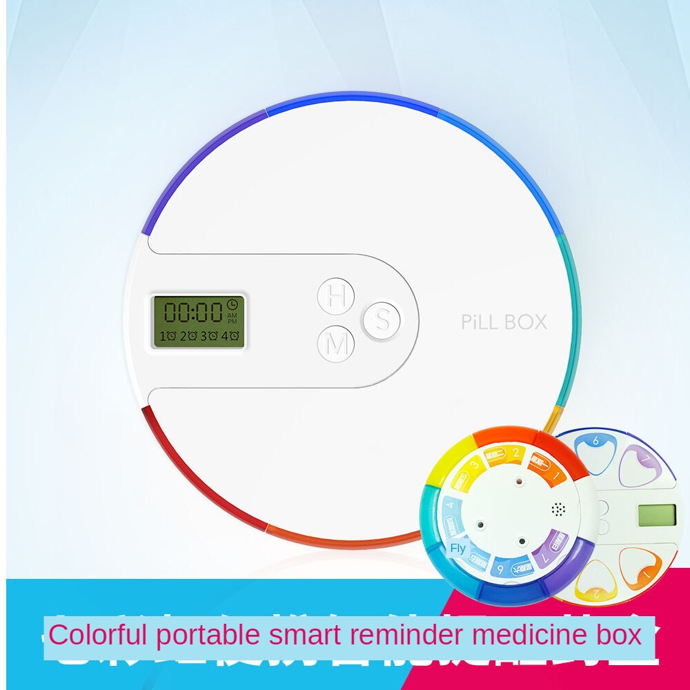 7-Dag Wekelijkse Pillendoos Dispenser Container Bu... – Grandado