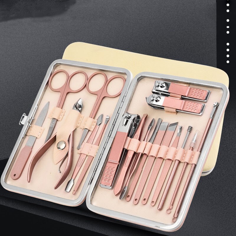 18 Piece Nail Clipper Nail Clipper Set Stainless S... – Vicedeal