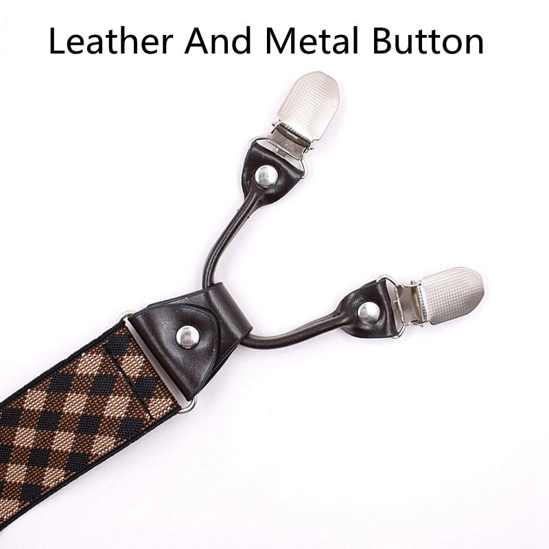 Yienws Mens Suspenders for Trousers Button Pants B... – Grandado