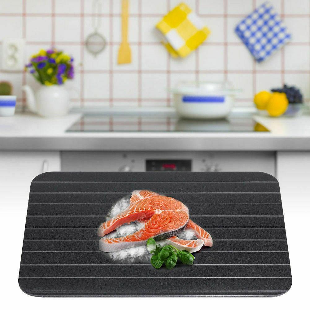 Fast Defrost Tray Fast Thaw Frozen Food Meat Fish ... – Vicedeal