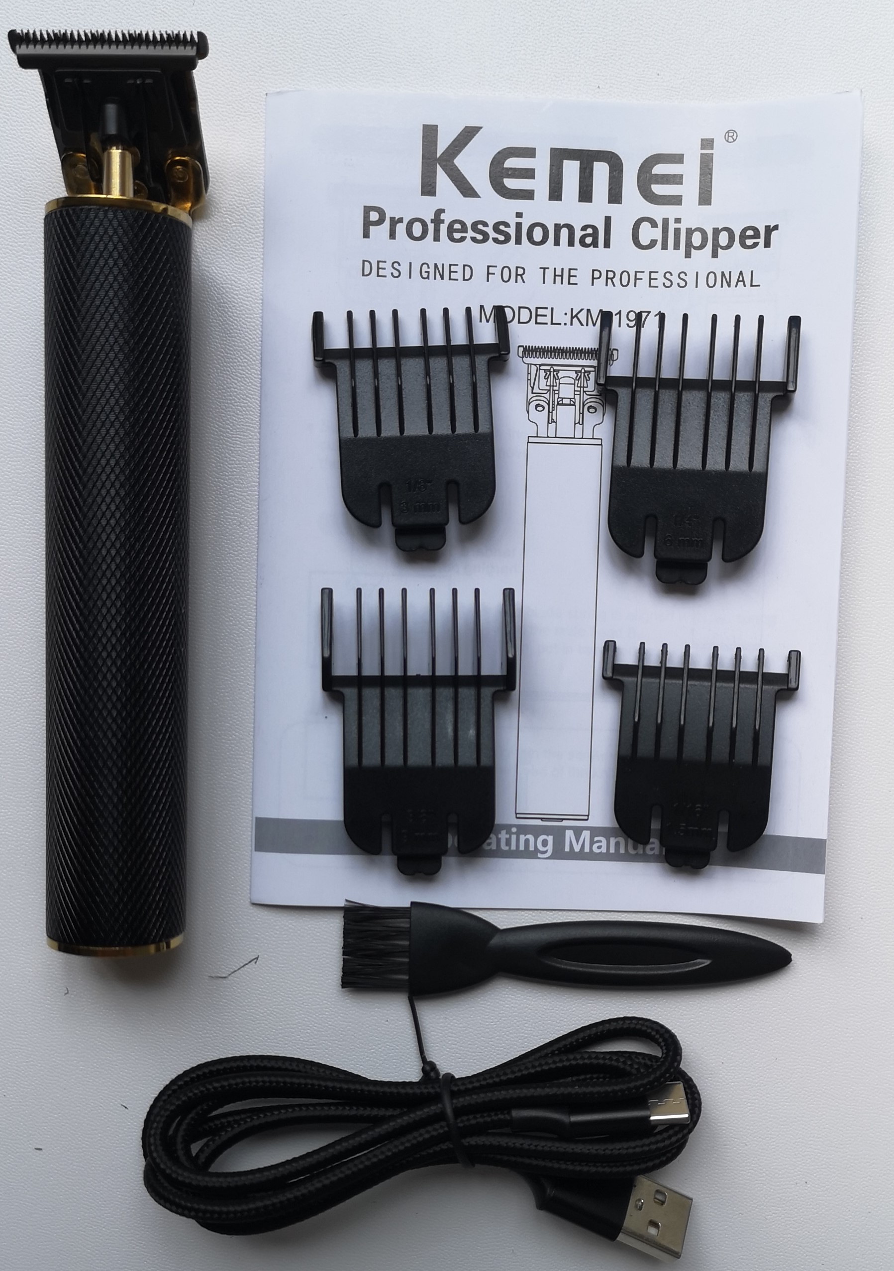 Multi Color Close Cut Hair Trimmer Rechargeable El... – Grandado