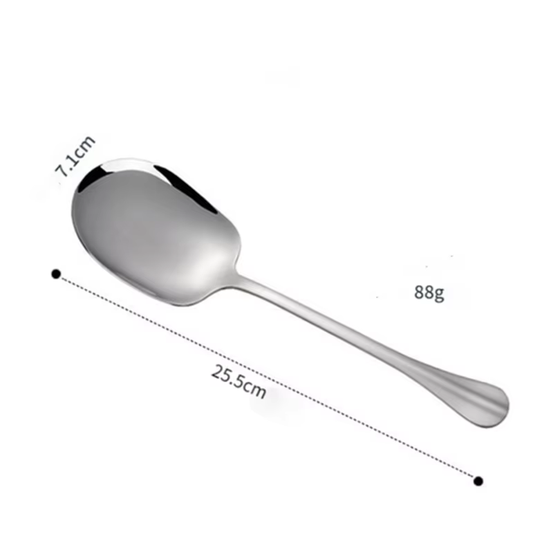 Stainless Steel Large Stainless Steel Rice Spoon E... – Grandado