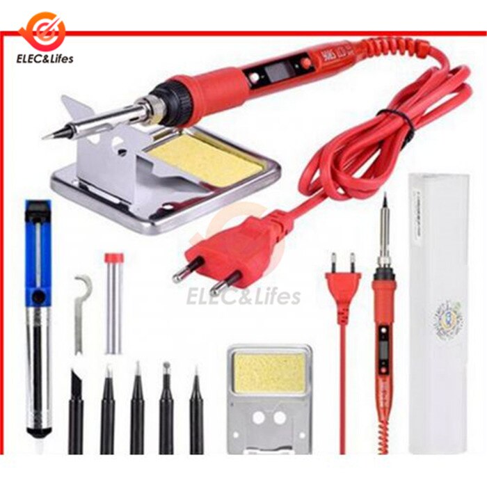LCD Digital Electric Soldering iron 220V 80W Adjus... – Grandado
