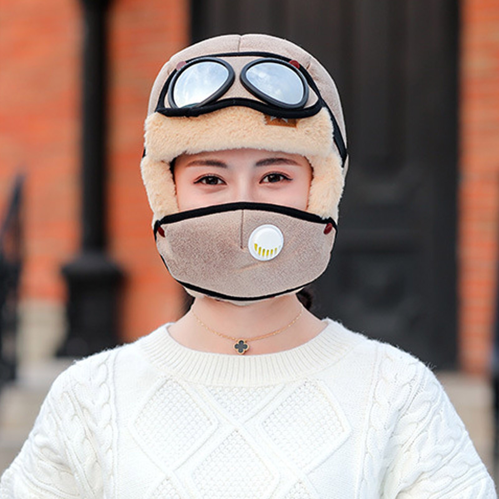 Cycling Windproof Outdoor Hat with Ear Flap and Br... – Grandado