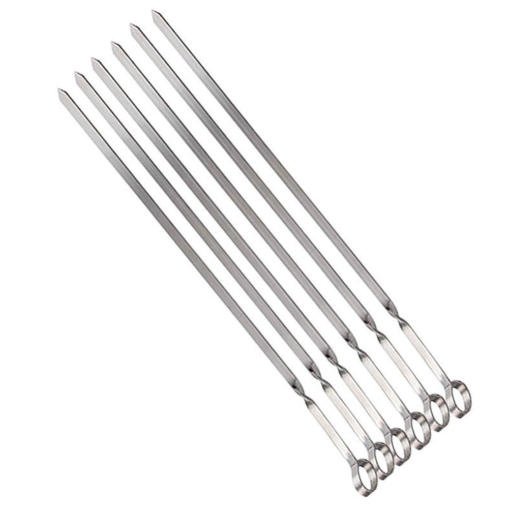 10pc Stainless Steel BBQ Meat Sticks Long Chef Gri... – Grandado