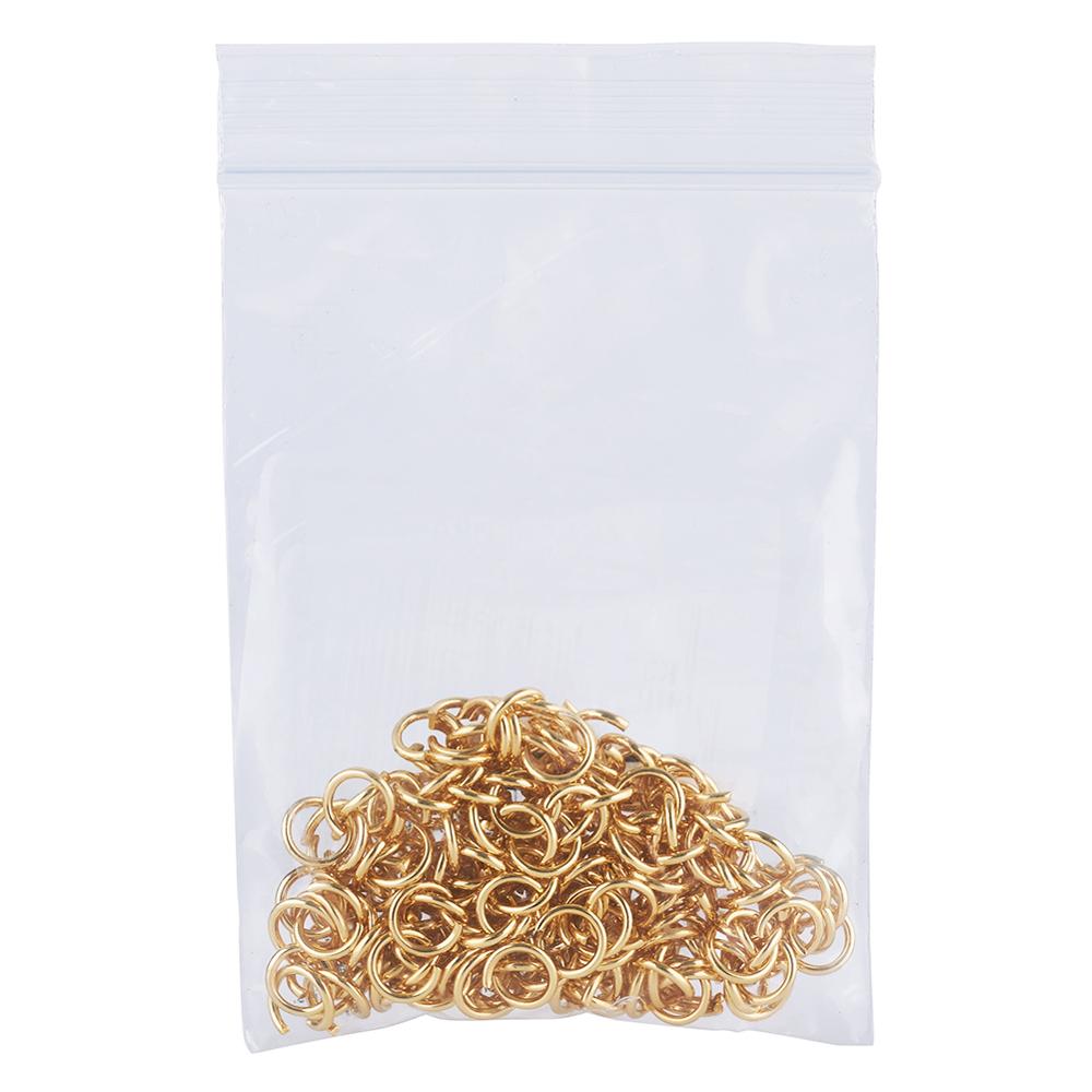 200 ~ 500 Stuks 3 Mm 4 Mm Golden Rvs Loops Open Ju... – Grandado