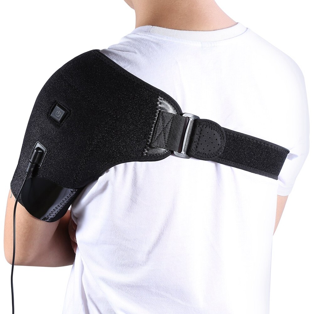 USB Charge Heated Shoulder Brace Adjustable Neopre... – Grandado