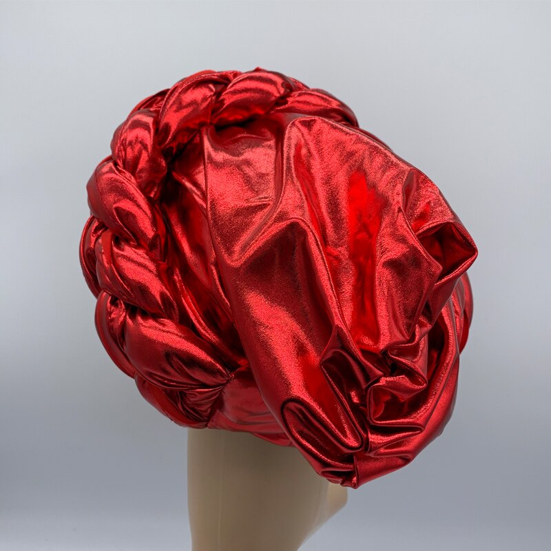Trendy Gitter Braid Tulband Caps Voor Vrouwen Afri Grandado