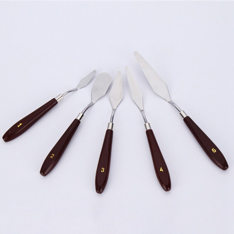 5Pcs/Set Mixed Palette Knife Painting Stainless St... – Vicedeal