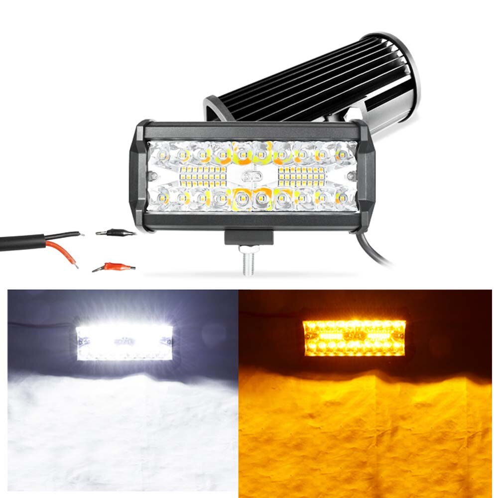 Barra de luz LED para trabajo todoterreno, foco re... – Grandado