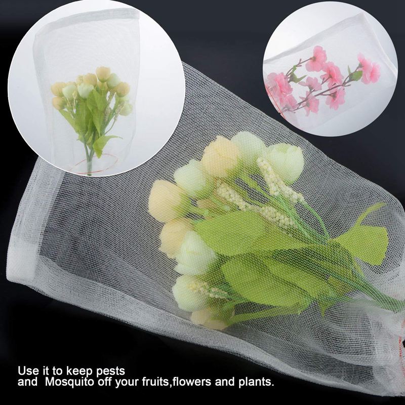 100Pcs Plant Protect Bag, Garden Netting Bag Insec... – Vicedeal