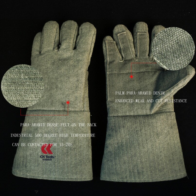 CK Tech. 500 ℃ High Temperature Resistant Gloves I... – Vicedeal