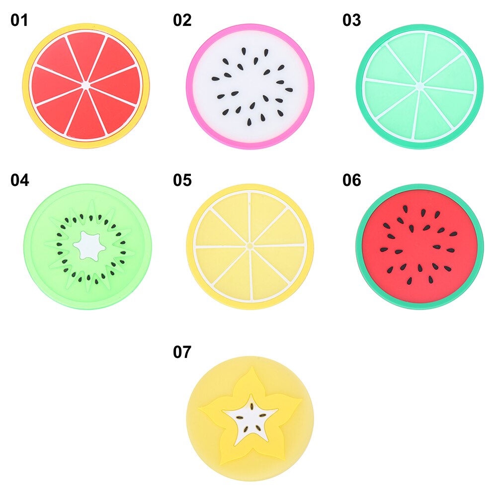 Colorful Fruit Shape Heat Insulation Mat Silicone ... – Grandado
