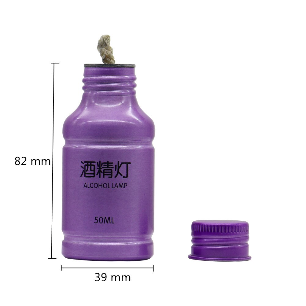 50ML Chemistry Alcohol Burner Lamp Portable Alumin... – Grandado