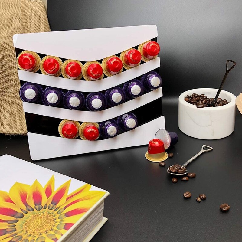 Acrylic Coffee Pods Holder for Nespresso Coffee Ca... – Vicedeal