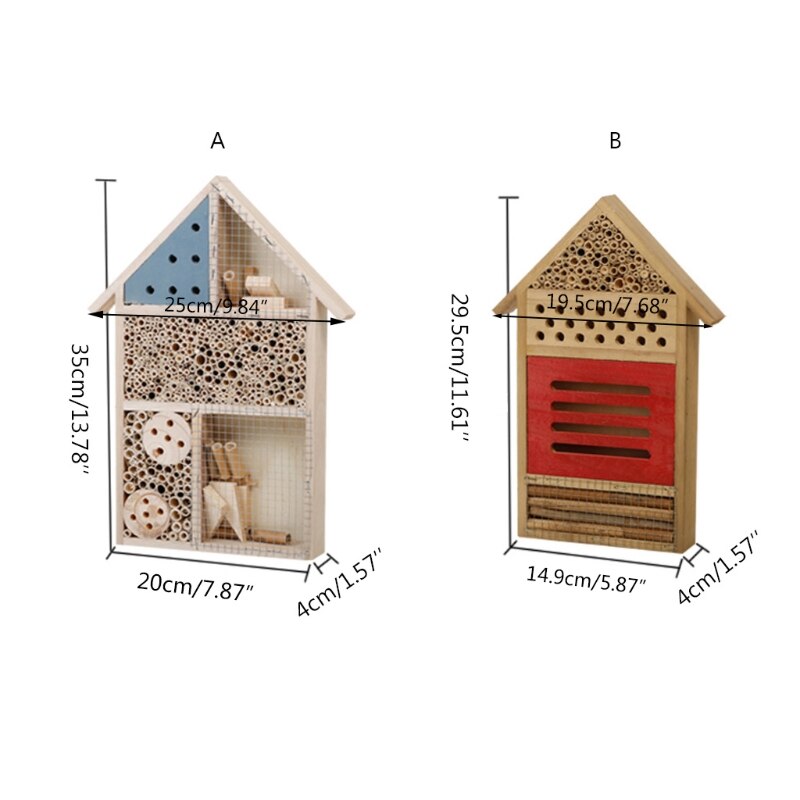 Casa de insectos de madera para Hotel, colmena de ... – Grandado