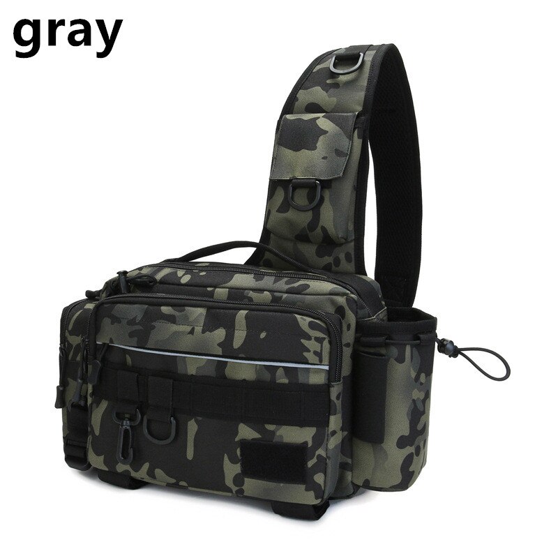 Large Capacity Fishing Tackle Bag Shoulder Messeng... – Grandado