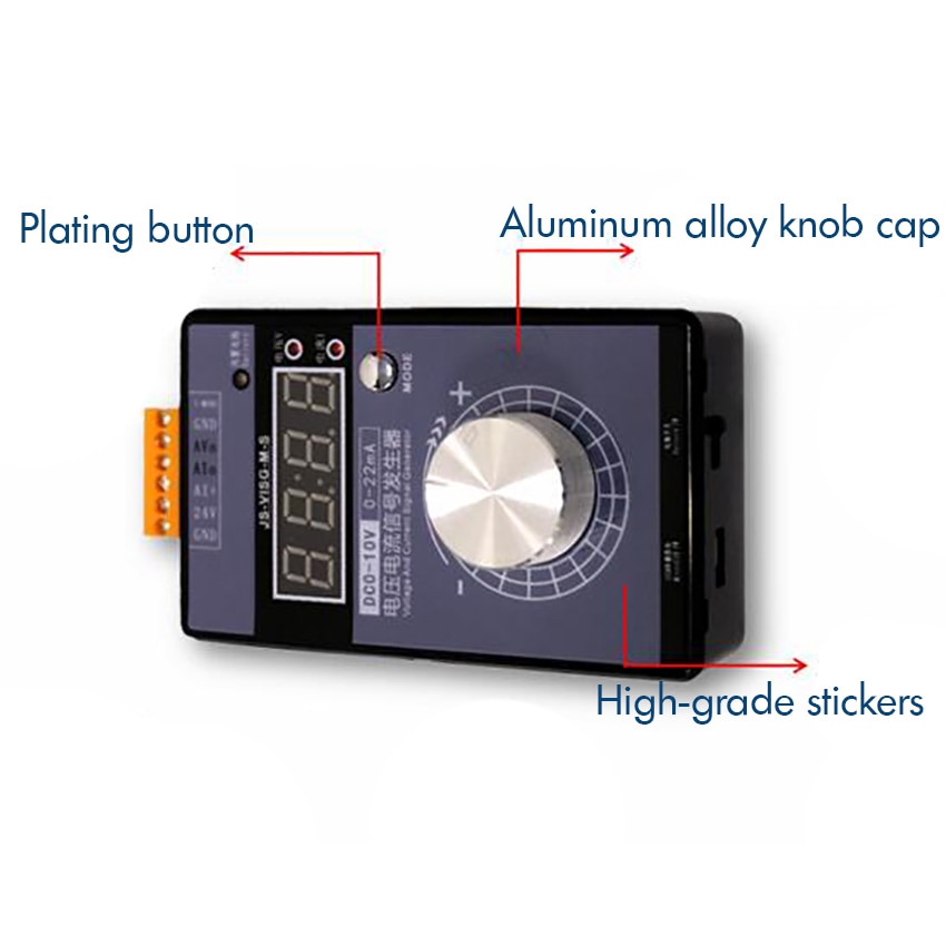 DC 0-10V, 0-4-20mA Signal Generator Adjustable Cur... – Grandado
