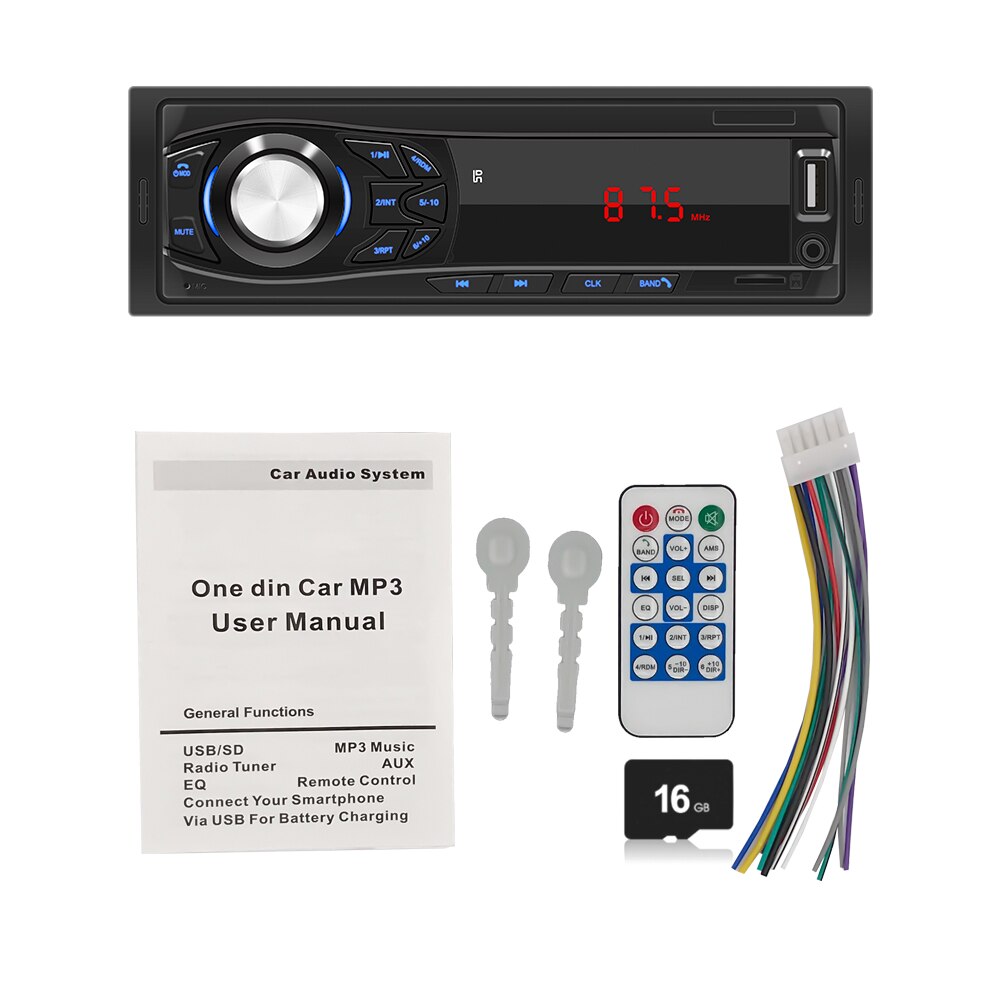 Leadfan 1030 Car Radio Sterep MP3 Player 1Din 12V ... – Vicedeal