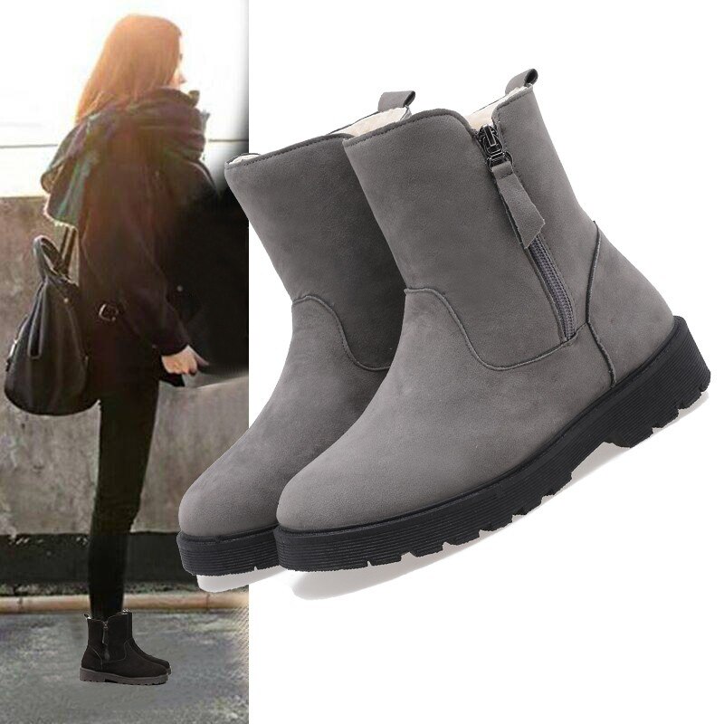 2020 botas de neve de inverno das mulheres quentes... – Vicedeal