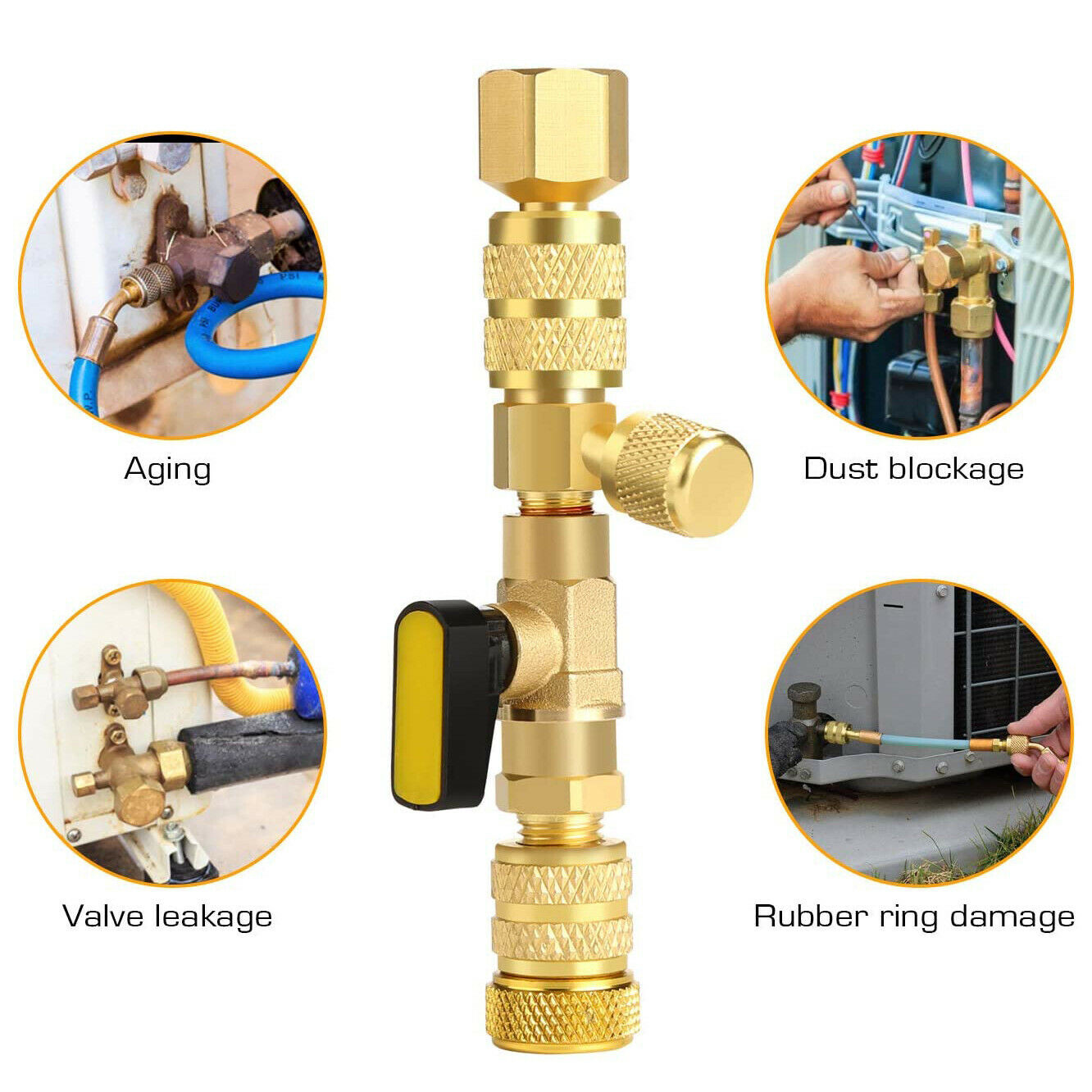 Hvac R32 R410A Ventiel Remover Installer Tool Dual... – Vicedeal