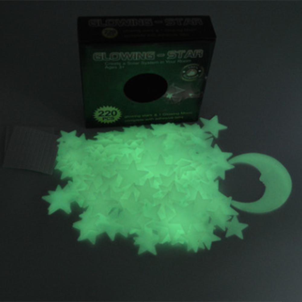 220pcs Ultra Glow In The Dark Stickers Super Brigh... – Vicedeal