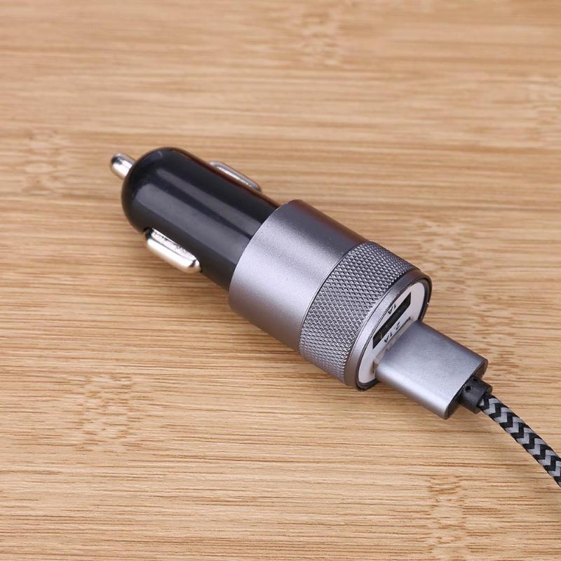 USB Output Car Charger Metal Dual Ports Fast Charg... – Grandado