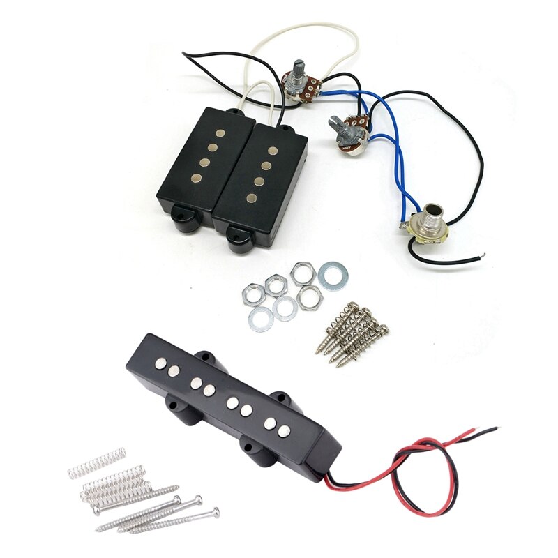 Pro Electric Bass Open Type Noiseless Bridge Picku... – Grandado