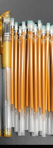 gold pen for Buddhist scripture manuscripts gold f... – Grandado