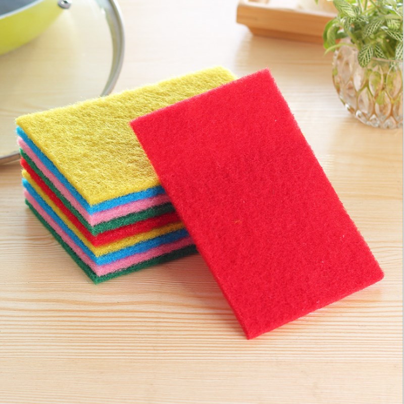 Value 10 Pieces Plus Rag Hard Color Scouring Pad D... – Grandado