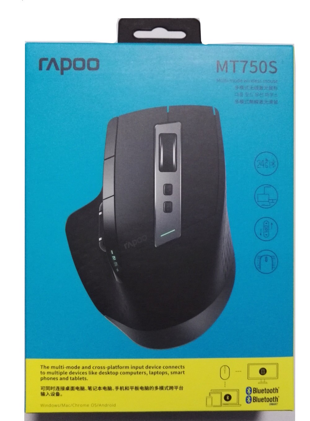 Rapoo Ricaricabile Multi-mode Bluetooth Senza Fili... – Grandado