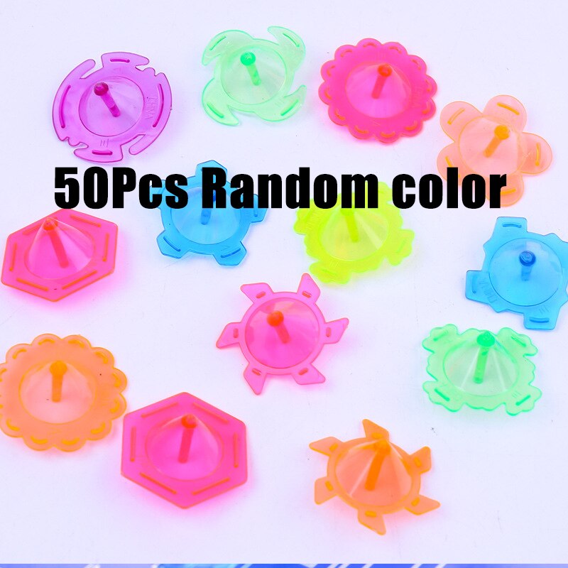 50Pcs/lot Classic plastic jumping frog gyro toy Co... – Grandado