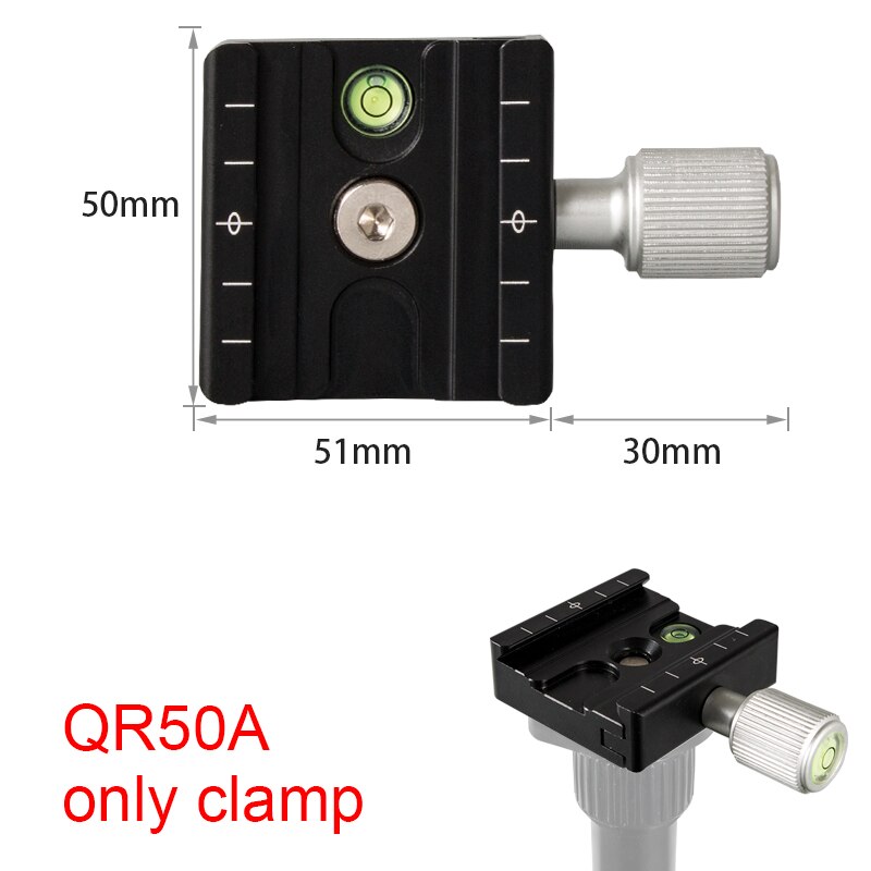 QR50A universal tripod clamp quick release clamp d... – Grandado