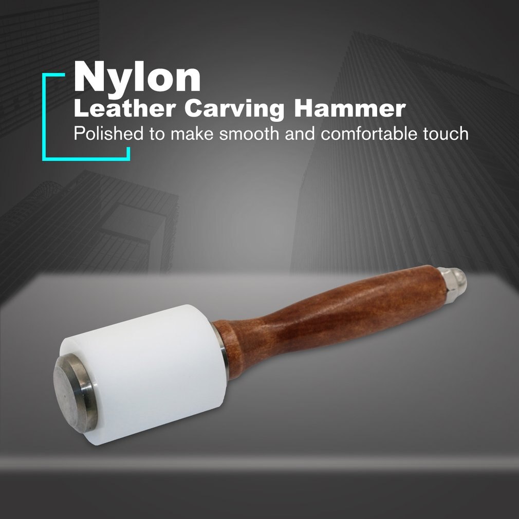 Leather Carving Hammer DIY Craft Cowhide Punch Cut... – Grandado