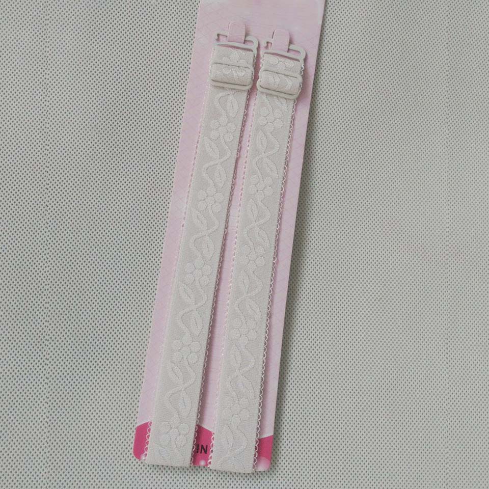 women 1.5cm width jacquard adjustable bra straps 1... – Grandado