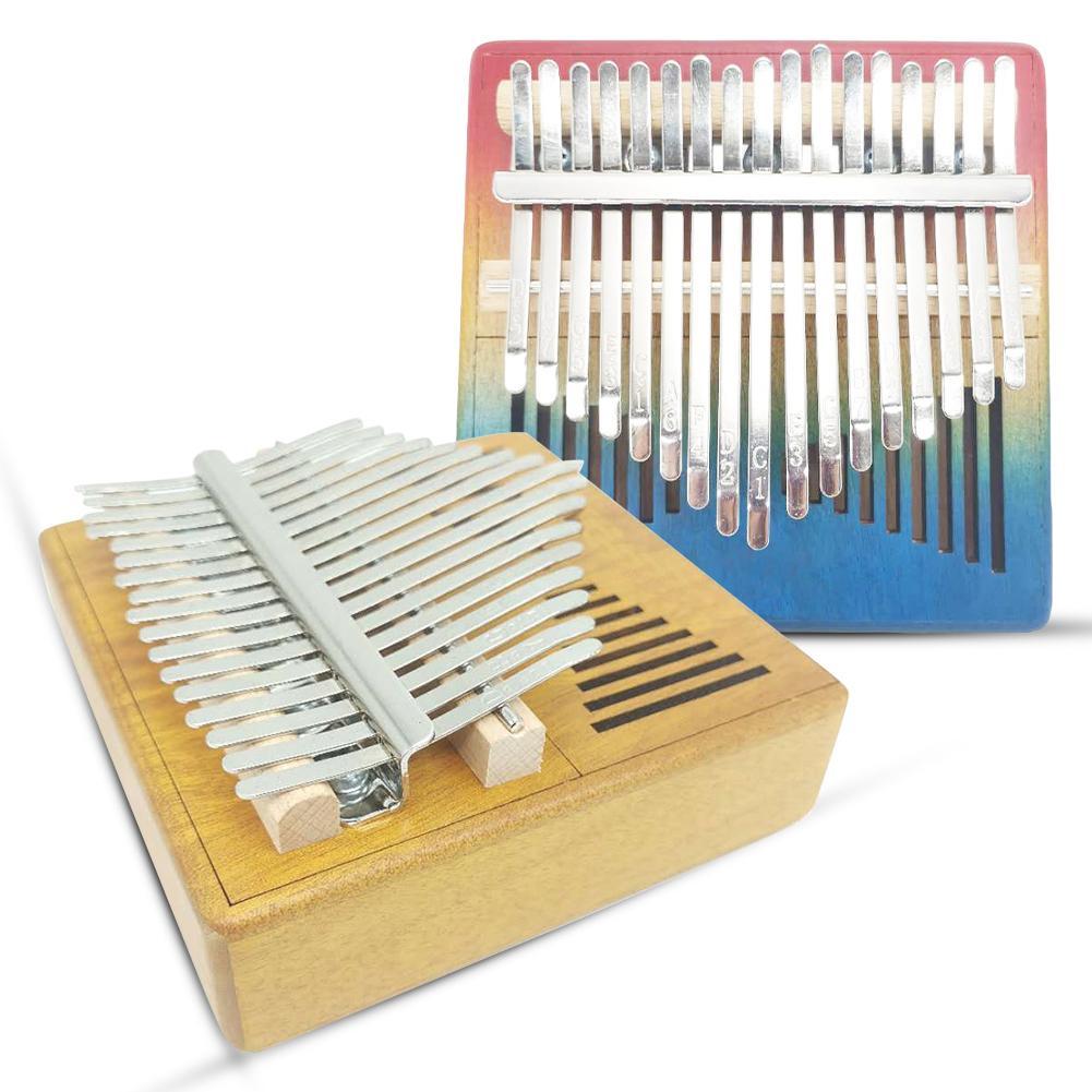 Wooden kalimba 17 key thumb piano mbira musical In... – Vicedeal