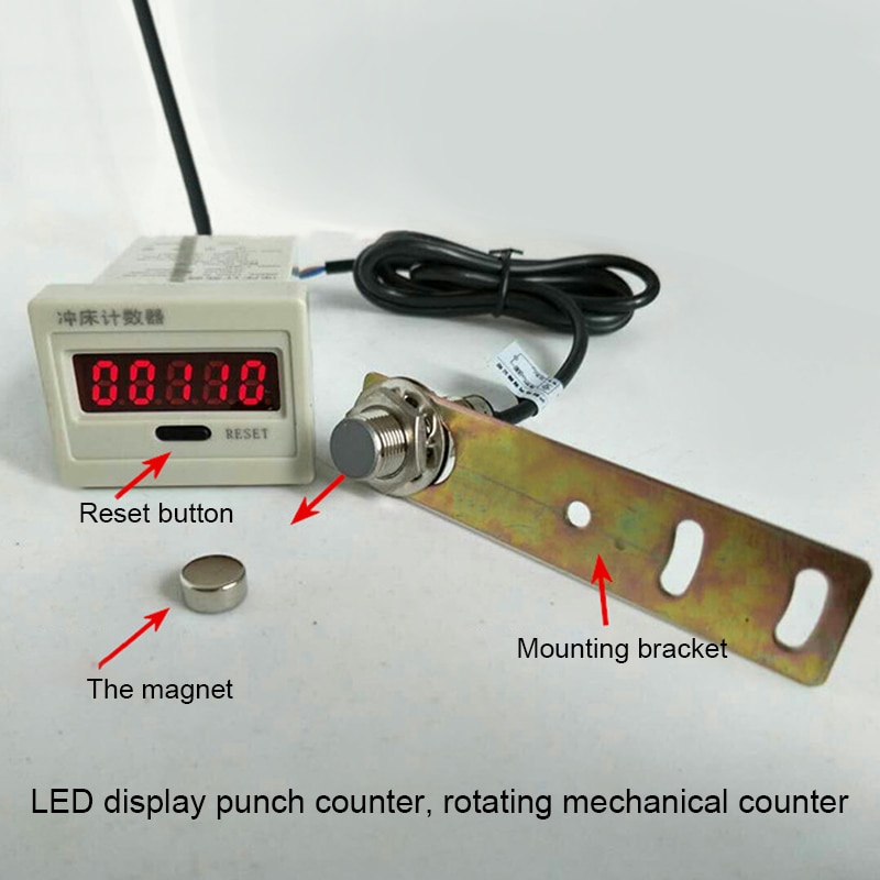 LED Punch Counter Digital Display Reciprocating / ... – Grandado