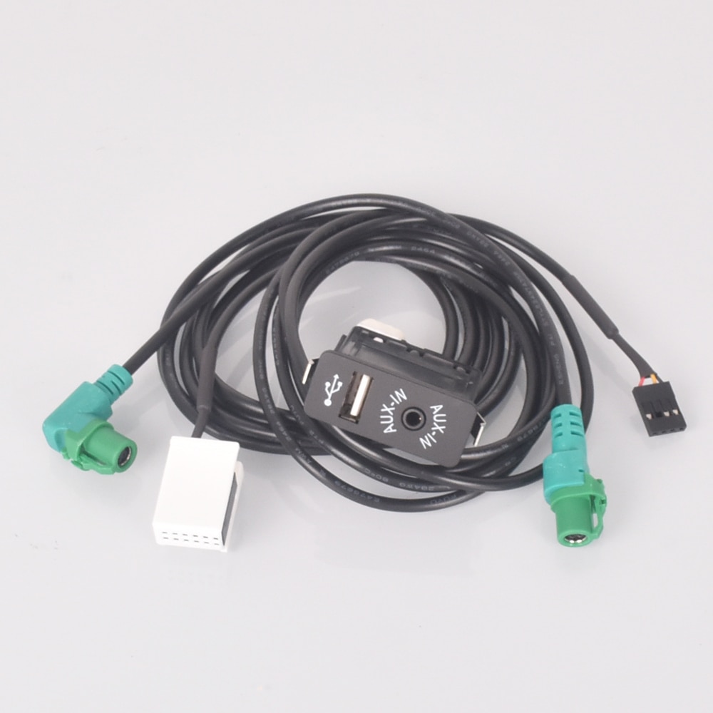 Usb aux switch + ledning kabel adapter til bmw e6... – Grandado