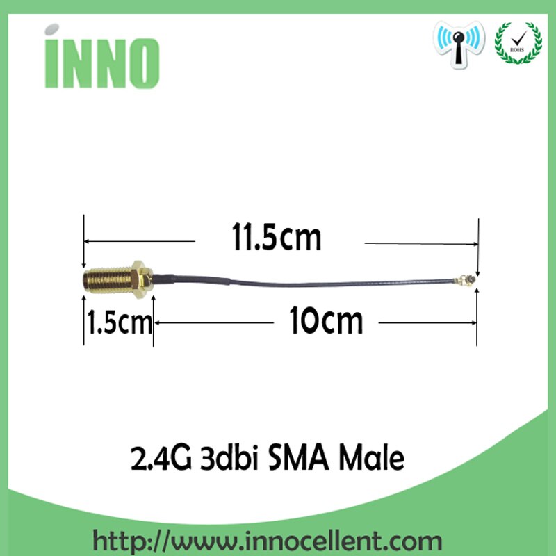 2.4 Ghz Antenne Wifi Sma Male Connector 2 ~ 3dbi W... – Vicedeal